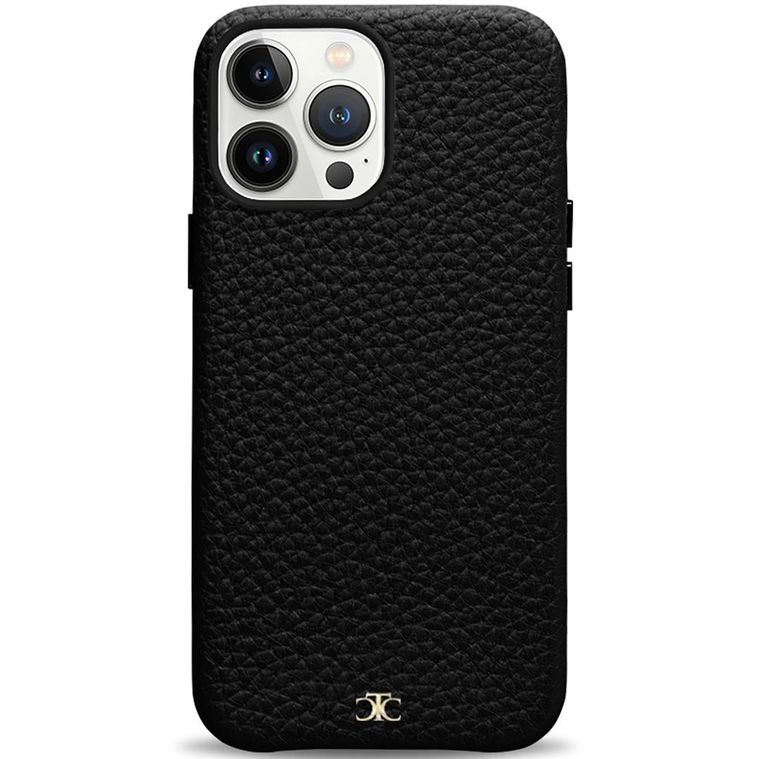 Personalized Leather iPhone 15 Pro Max Case | Add your name or initials ...